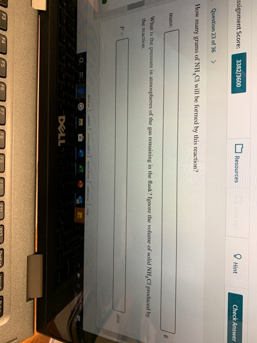 Solved Assignment Score: 3382/3600 Resources Hint Check | Chegg.com