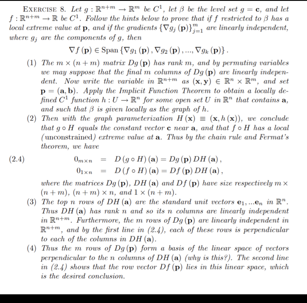 it's multivariable calculus question.kindly read | Chegg.com
