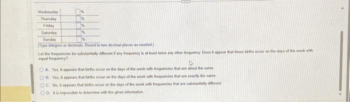 Solved Use the given categorical data to construct the | Chegg.com