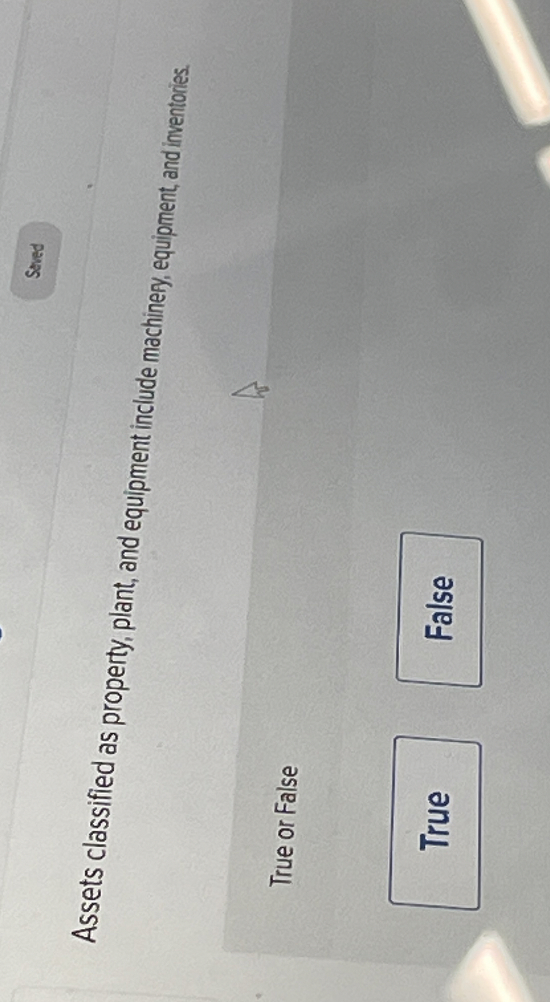 Solved Assets classified as property, plant, and equipment | Chegg.com