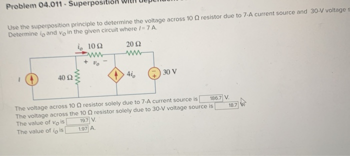 Solved Problem 04.011 - Superposition Use the superposition | Chegg.com Solved Problem 04.011 - Superposition Use the superposition | Chegg.com