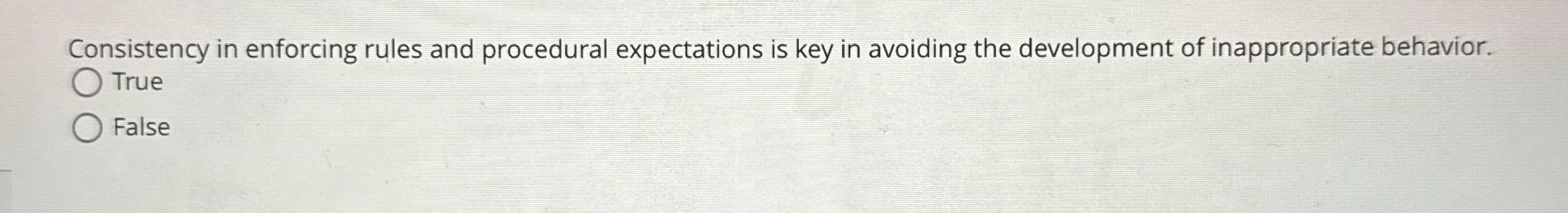 Solved Consistency in enforcing rules and procedural | Chegg.com