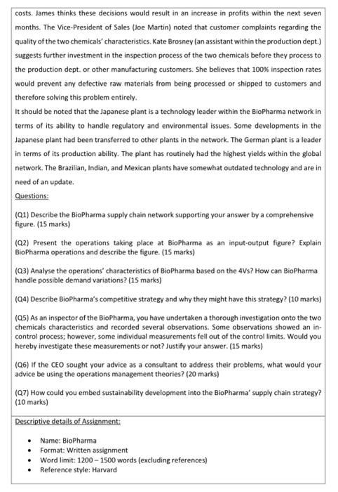 Solved Assignment Brief/ Content: One case study • The | Chegg.com