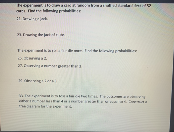 Solved 4. List the three methods for assigning probability. | Chegg.com
