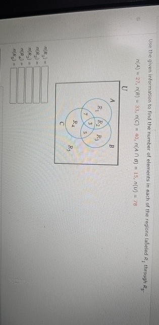 Solved Use the given information to find the number of | Chegg.com