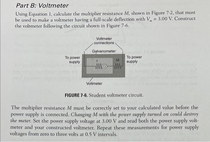 Solved In part B of this lab experiment you construct the in | Chegg.com