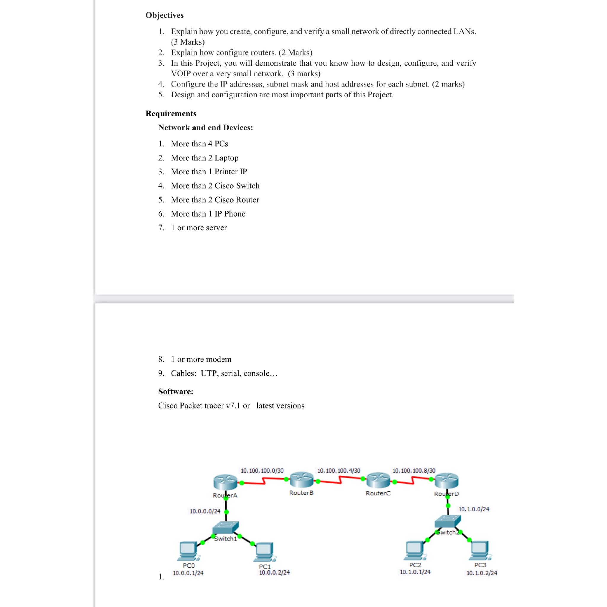 Solved ObjectivesExplain how you create, configure, and | Chegg.com