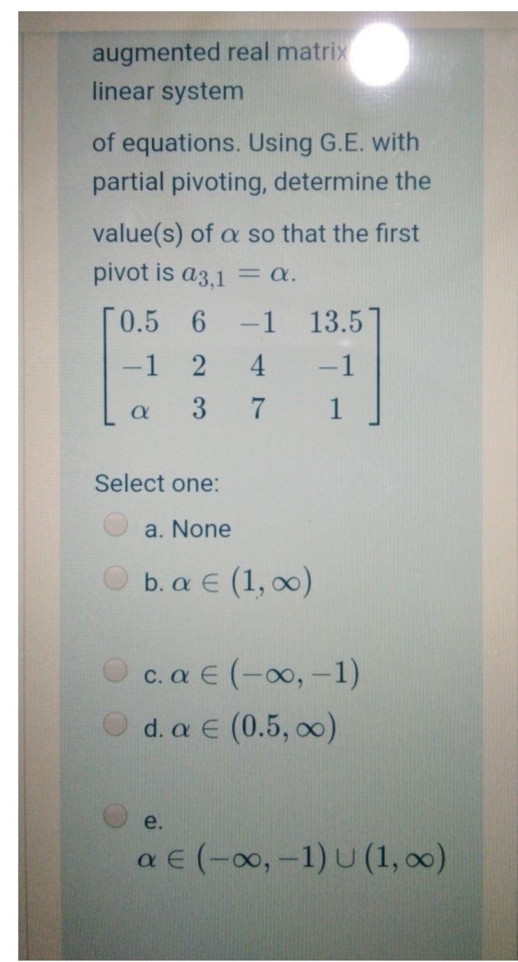 Solved If the infinity norm of a 4x1 column 6 vector x is | Chegg.com
