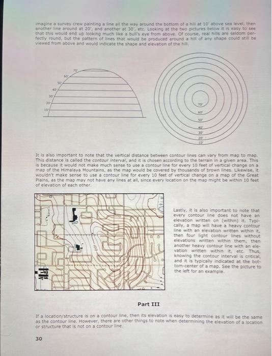 Solved LAB 6: Topographic Maps Pt.1 Despite the increasing | Chegg.com