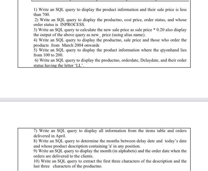 Solved Size Constraint 6 Primary key Create the item_master | Chegg.com