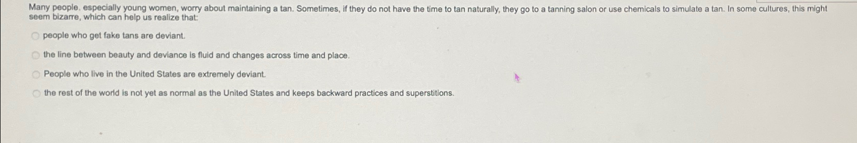 Solved Many people, especially young women, worry about | Chegg.com