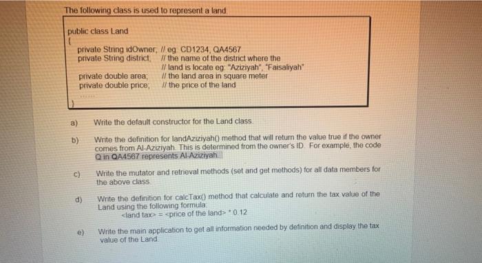 Solved im using bluej to solve this , please follow the | Chegg.com