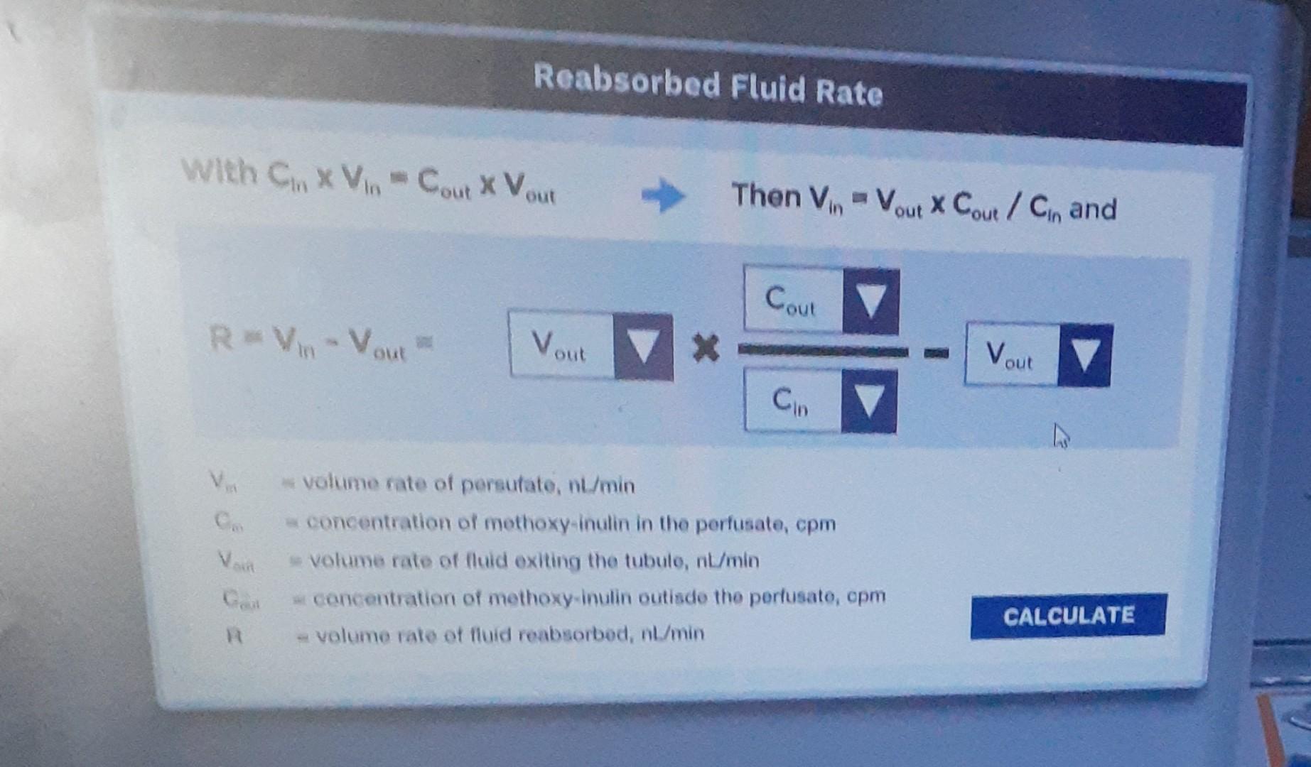 Fill the equation on the wall screen to calculate the | Chegg.com