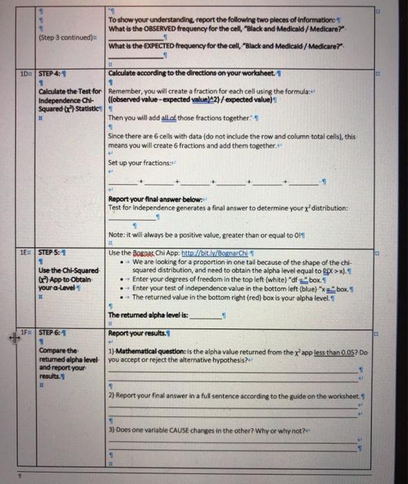 Solved 50 PART 1:Chi2 Test of Independence Problem Walk | Chegg.com