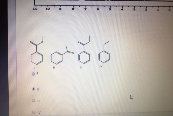 Solved Which of the following structures is consistent with | Chegg.com