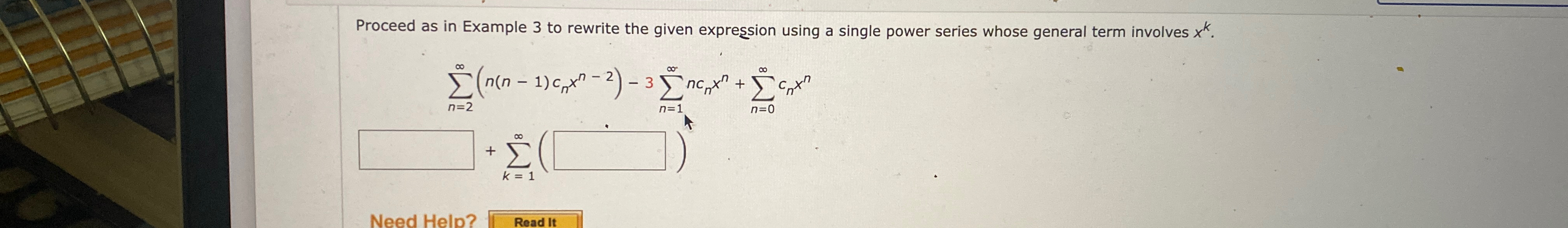 Solved Proceed as in Example 3 ﻿to rewrite the given | Chegg.com