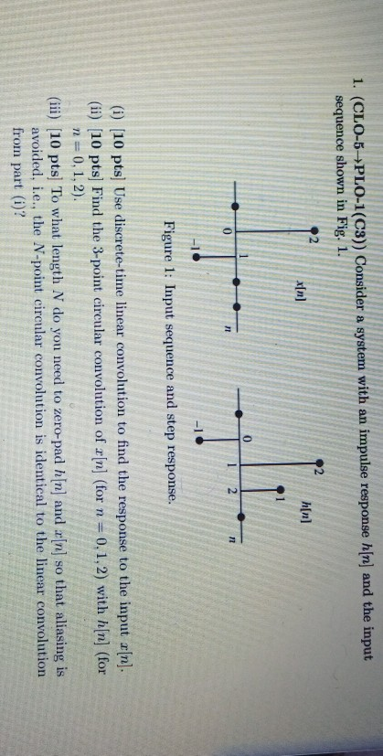 Solved 1. (CLO-5 PLO-1(C3)) Consider a system with an | Chegg.com