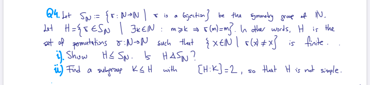 Solved Q4. ﻿Let is a bijection | Chegg.com