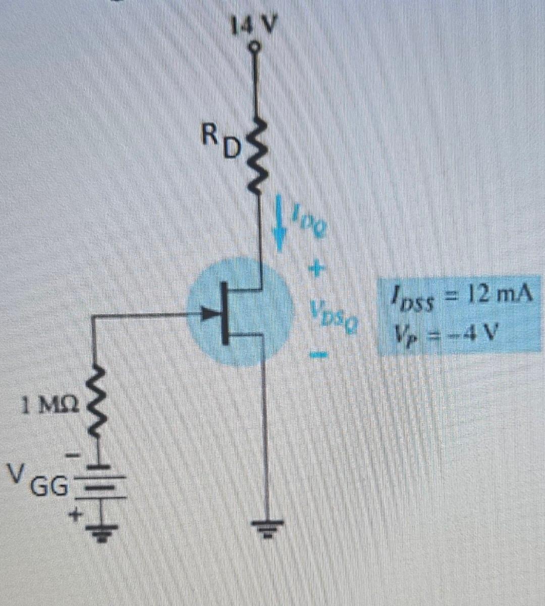 Solved determine the following by DC Analysis. a. IDQ b. | Chegg.com