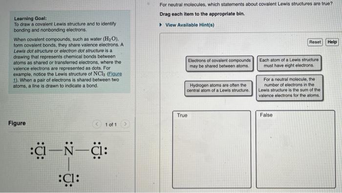 Solved For neutral molecules, which statements about | Chegg.com