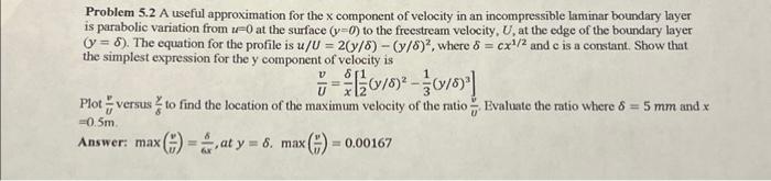 Solved Problem 5.2 A useful approximation for the x | Chegg.com