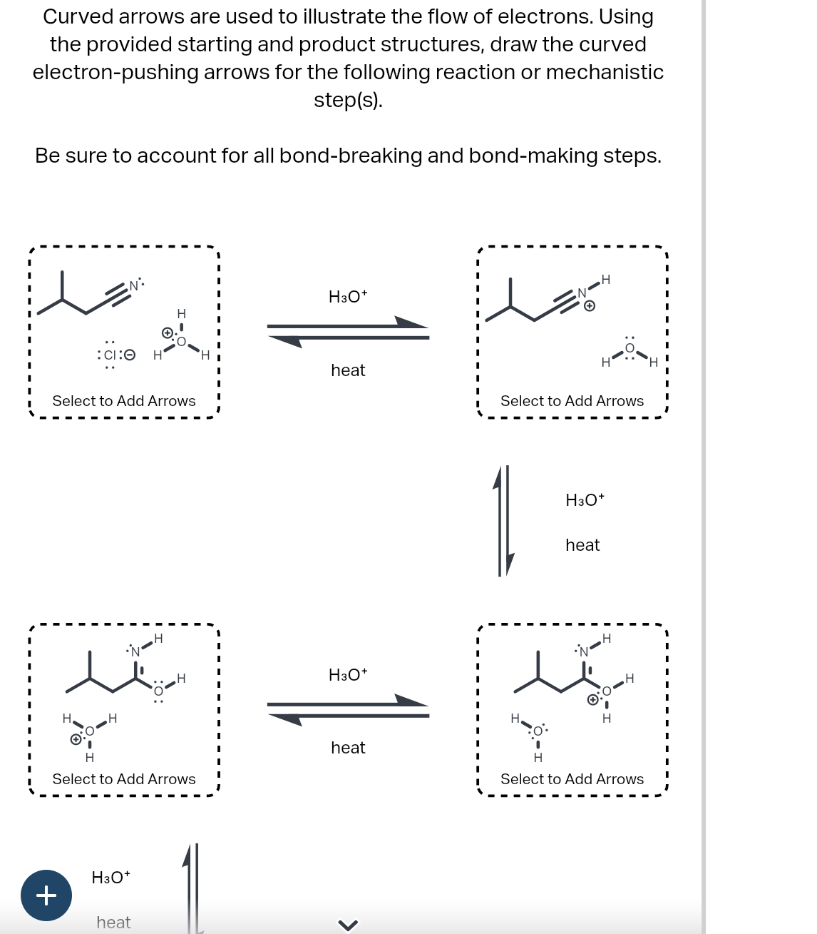 Solved Curved arrows are used to ﻿illustrate the flow of | Chegg.com