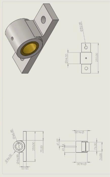 I want design calculations for bushed bearing | Chegg.com
