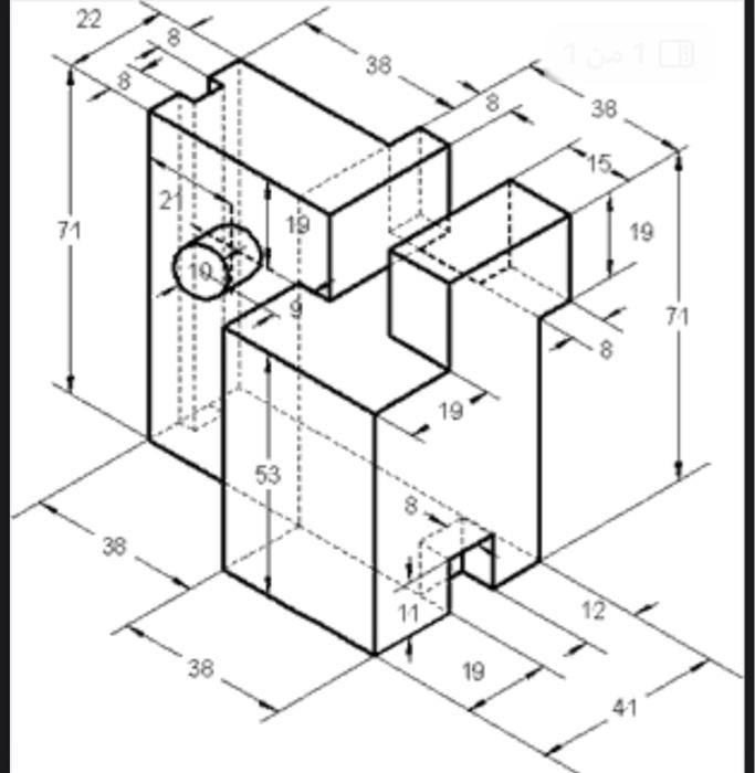 I want the six sides of this drawing with the | Chegg.com