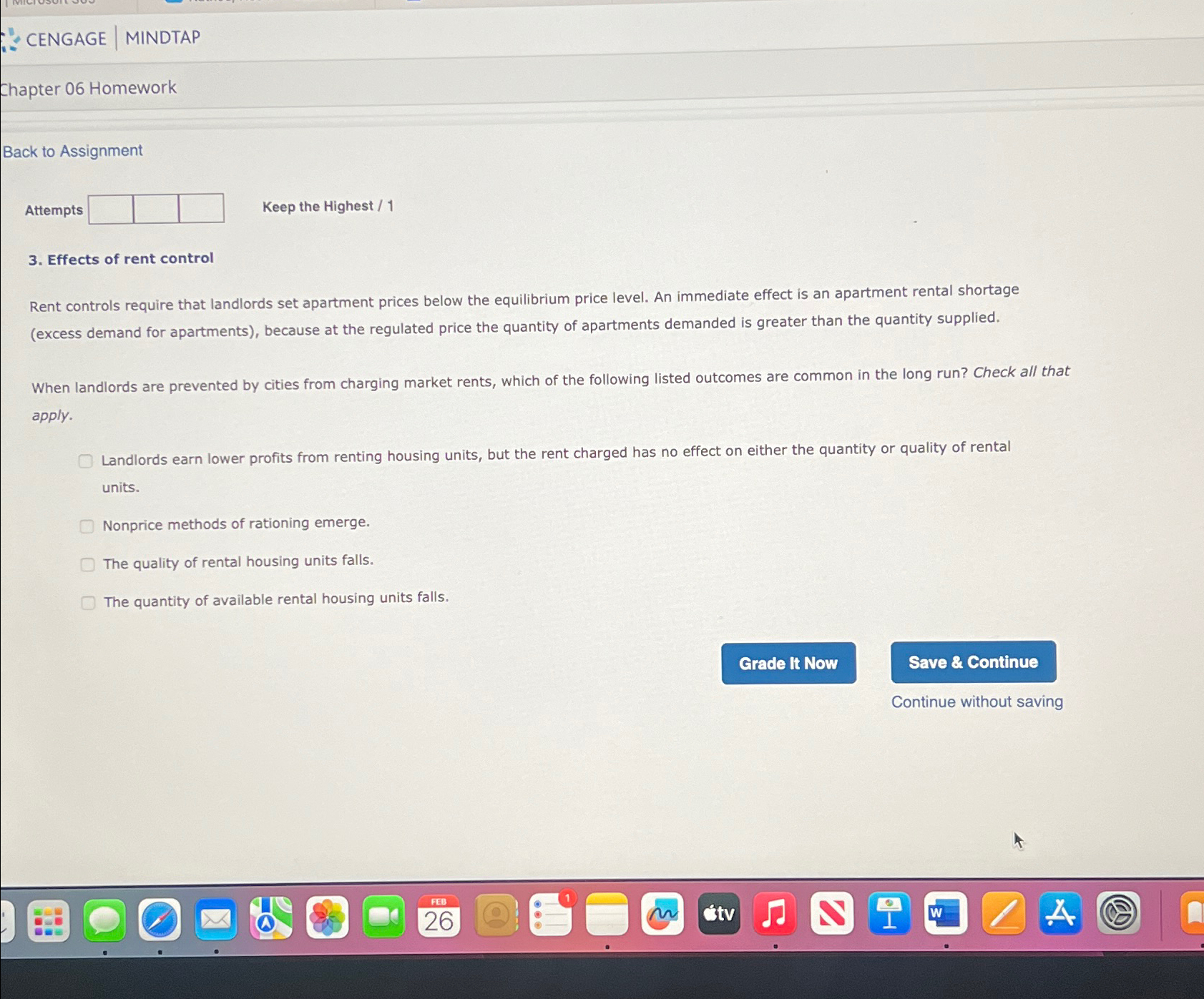 Solved CENGAGEMINDTAPChapter 06 ﻿HomeworkBack to | Chegg.com