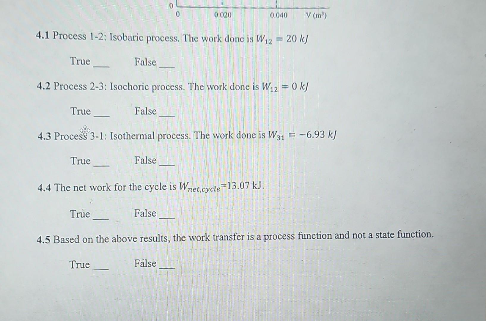 Solved 4. (25 points) A gas undergoes quasistatic processes | Chegg.com