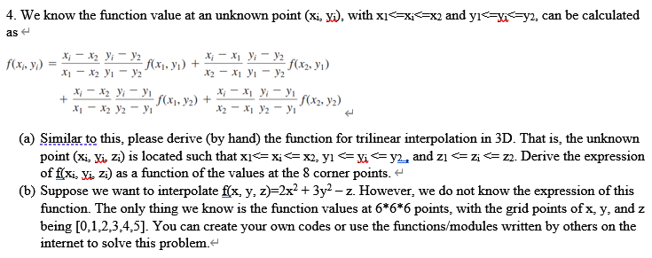Solved We know the function value at an unknown point | Chegg.com