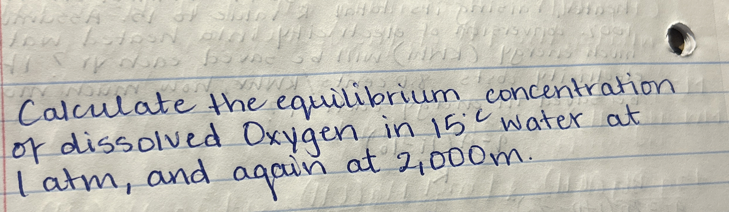 Solved Calculate the equilibrium concentrationof dissolved | Chegg.com