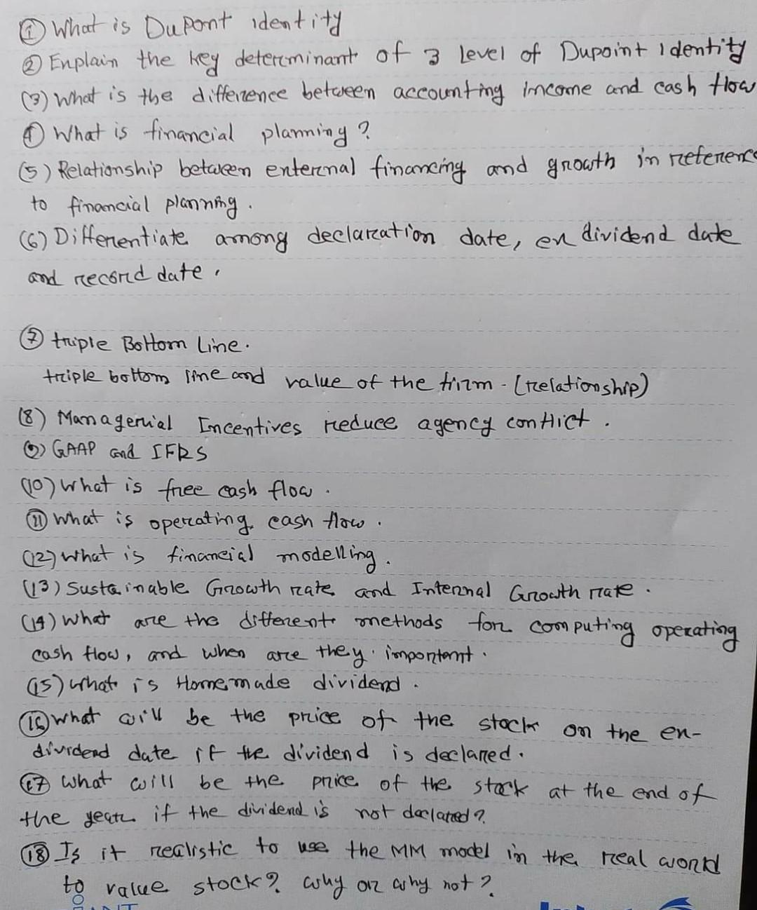 Solved ① What is Dupont identity Explain the key determinant | Chegg.com