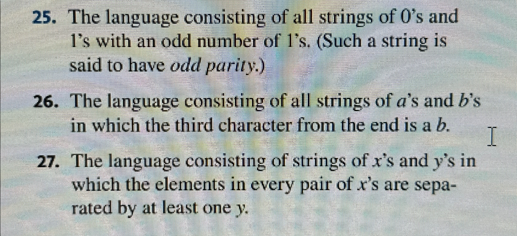 Solved The language consisting of all strings of 0 's and | Chegg.com