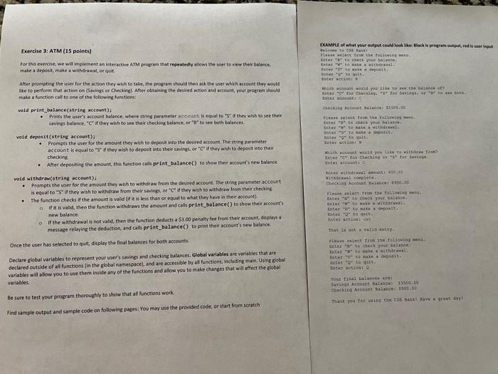 Solved Use if, else-if statements, functions, and | Chegg.com