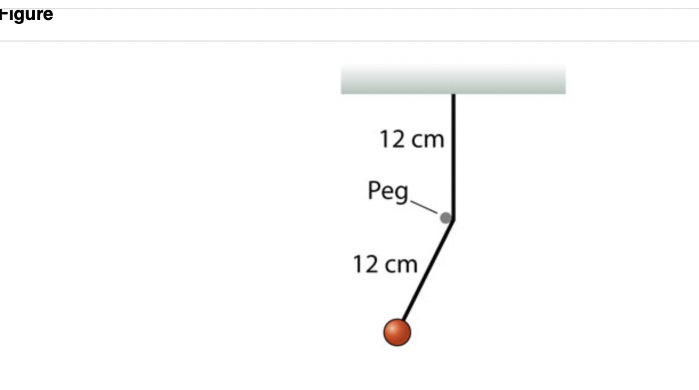Solved The pendulum shown in (Figure 1) ﻿is pulled to a 15 ∘ | Chegg.com