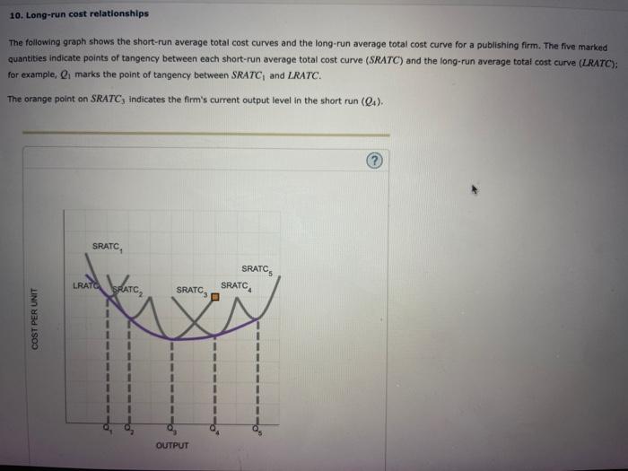 Solved In the long run, if the firm decides to keep output | Chegg.com
