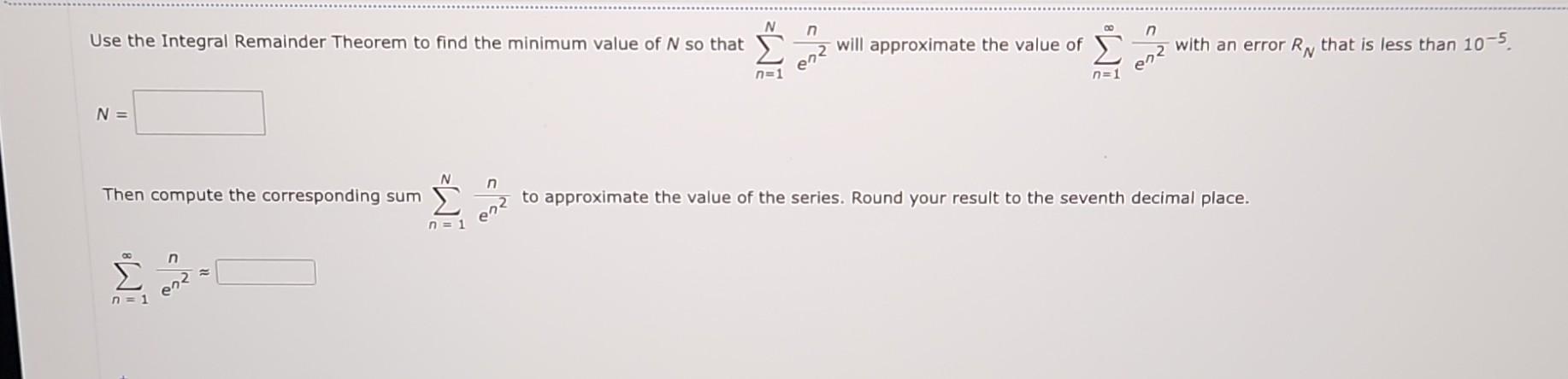 Solved Use the Integral Remainder Theorem to find the | Chegg.com