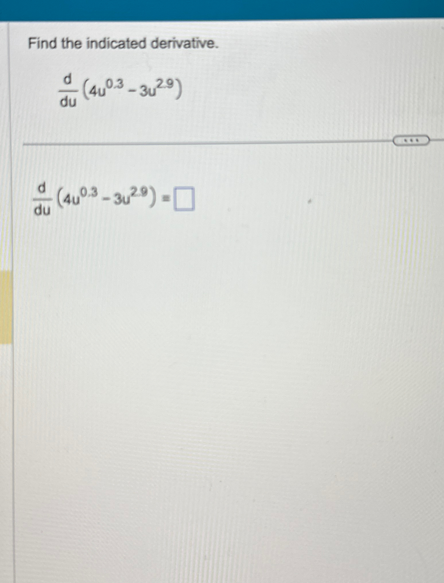Solved Find the indicated | Chegg.com
