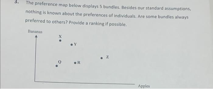 Solved 4. Draw a preference map with nickels on the | Chegg.com