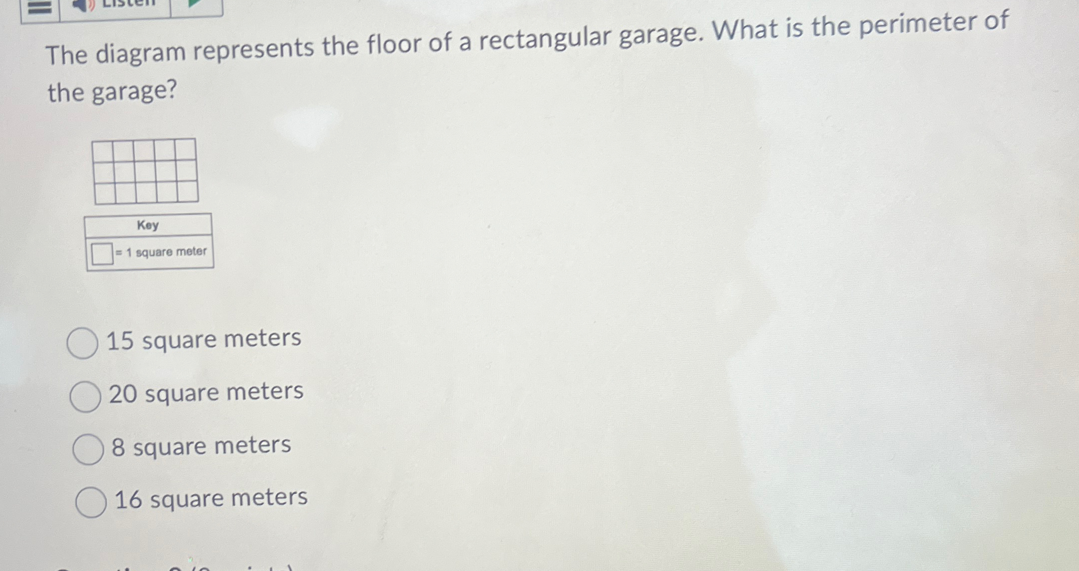Solved The diagram represents the floor of a rectangular | Chegg.com