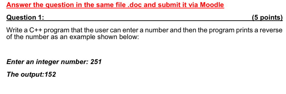 Solved Answer the question in the same file .doc and submit | Chegg.com