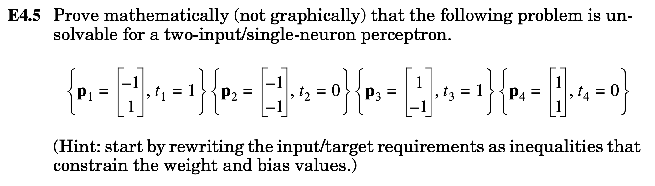 Solved Prove mathematically (not graphically) ﻿that the | Chegg.com