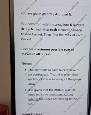 Solved You are given an array A ﻿of size N.You have to | Chegg.com