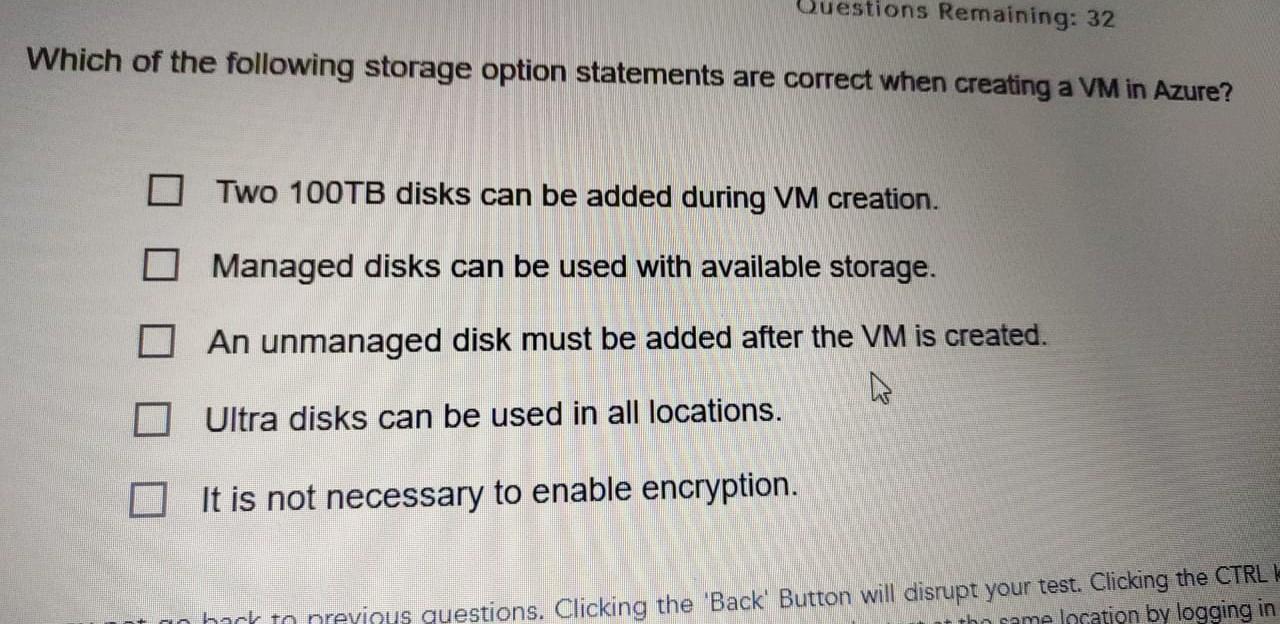 Solved Which of the following are valid statements about the | Chegg.com