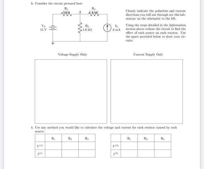 Solved 3. Consider the circuit pictured here Clearly | Chegg.com