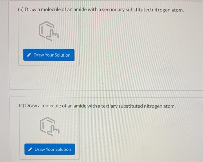 Solved There are four amides with the formula C3H7NO. (a) | Chegg.com