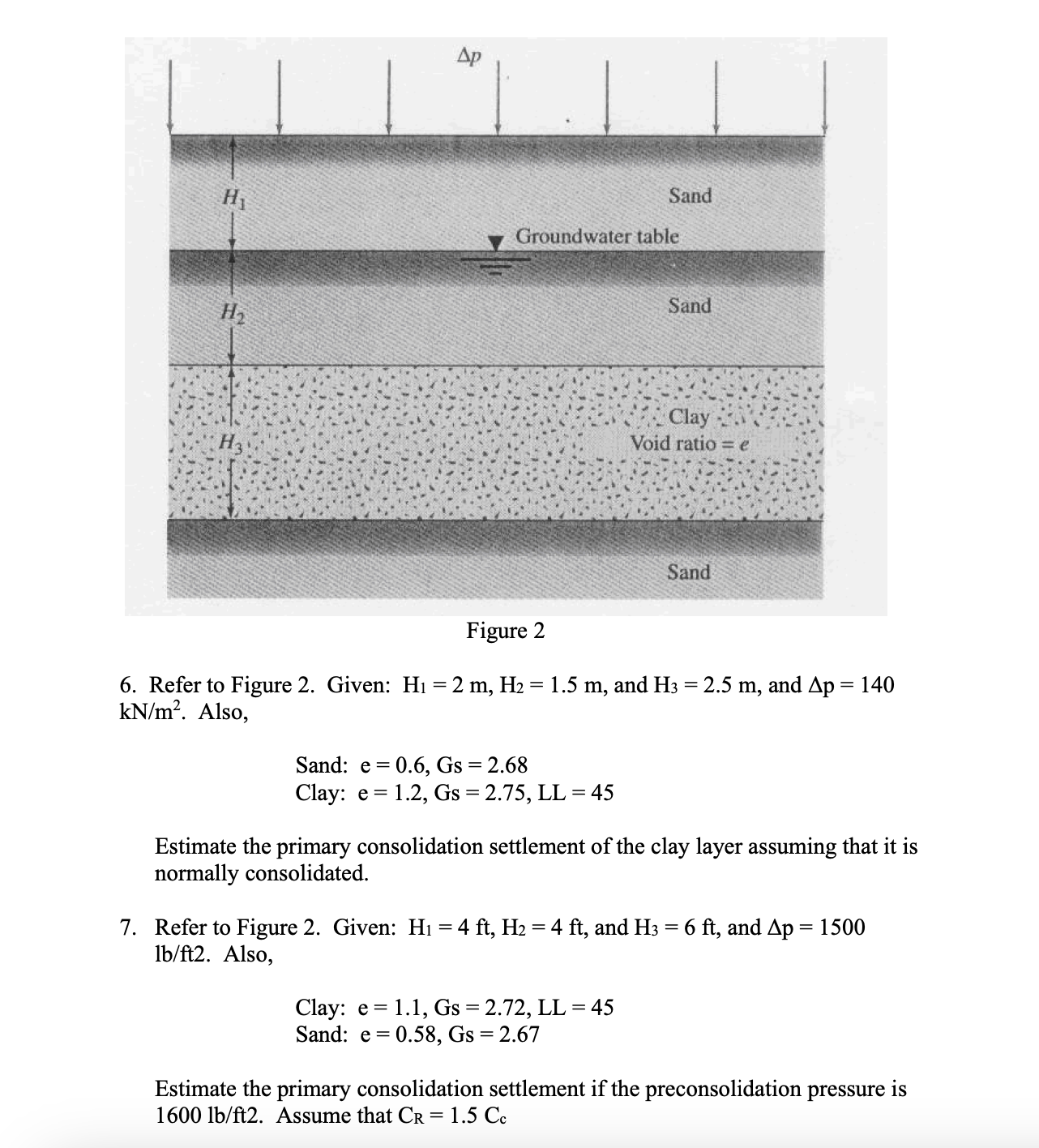 Solved Refer to Figure 2. ﻿Given: H1=2m,H2=1.5m, ﻿and | Chegg.com