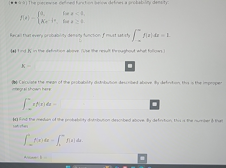 Solved (******ℏhat(x)) ﻿The piecewise-defined function below | Chegg.com