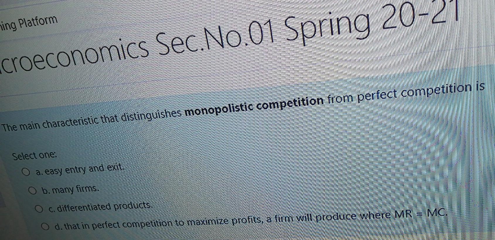 Solved ning Platform croeconomics Sec.No.01 Spring 20-21 The | Chegg.com